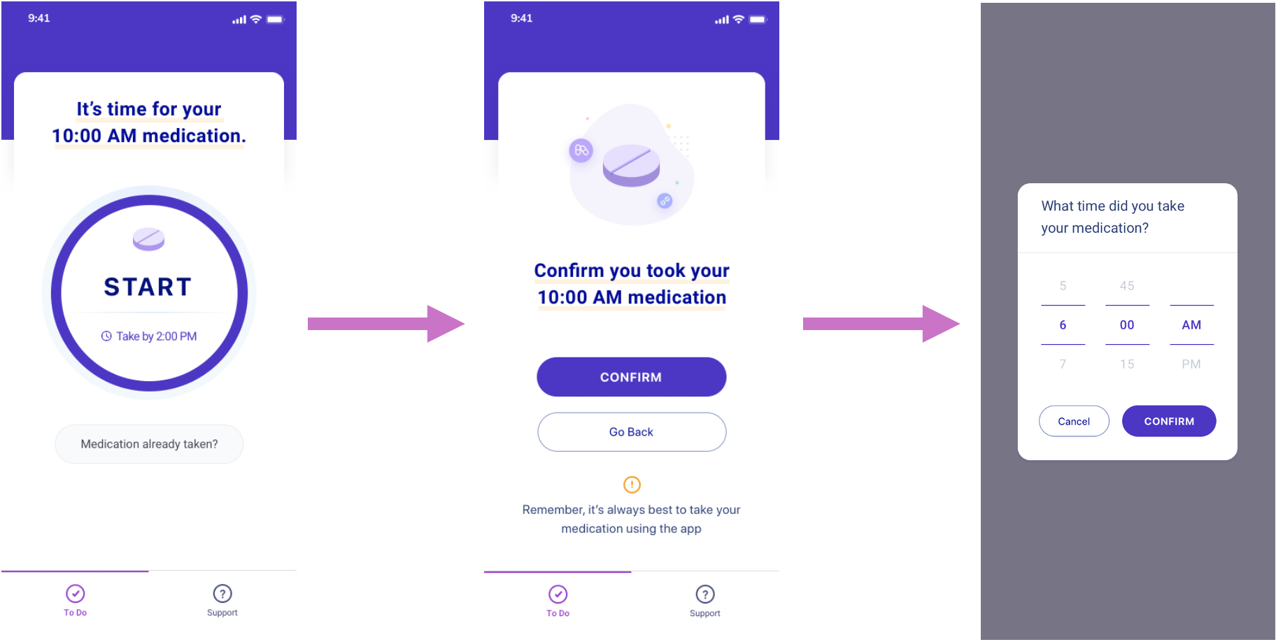 How to Self Report Doses in the Patient Connect App – AiCure