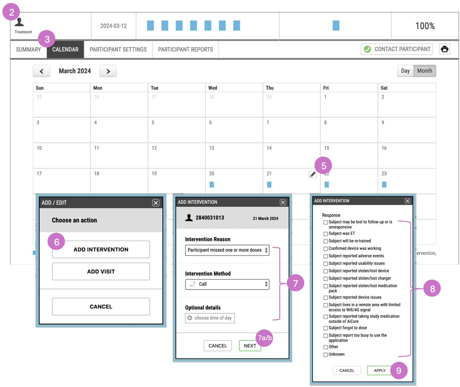 How to Add Interventions to the Dashboard – AiCure